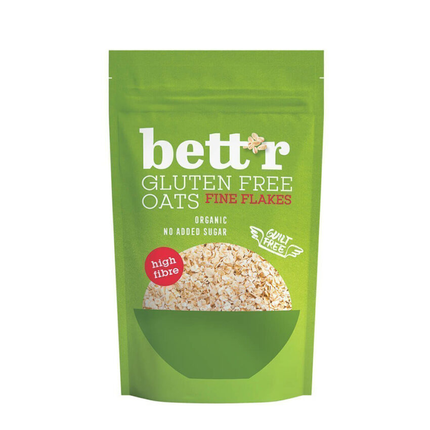 Bettr Bio Oat Fine Flakes G/Free 300g - Zero Nine Trading
